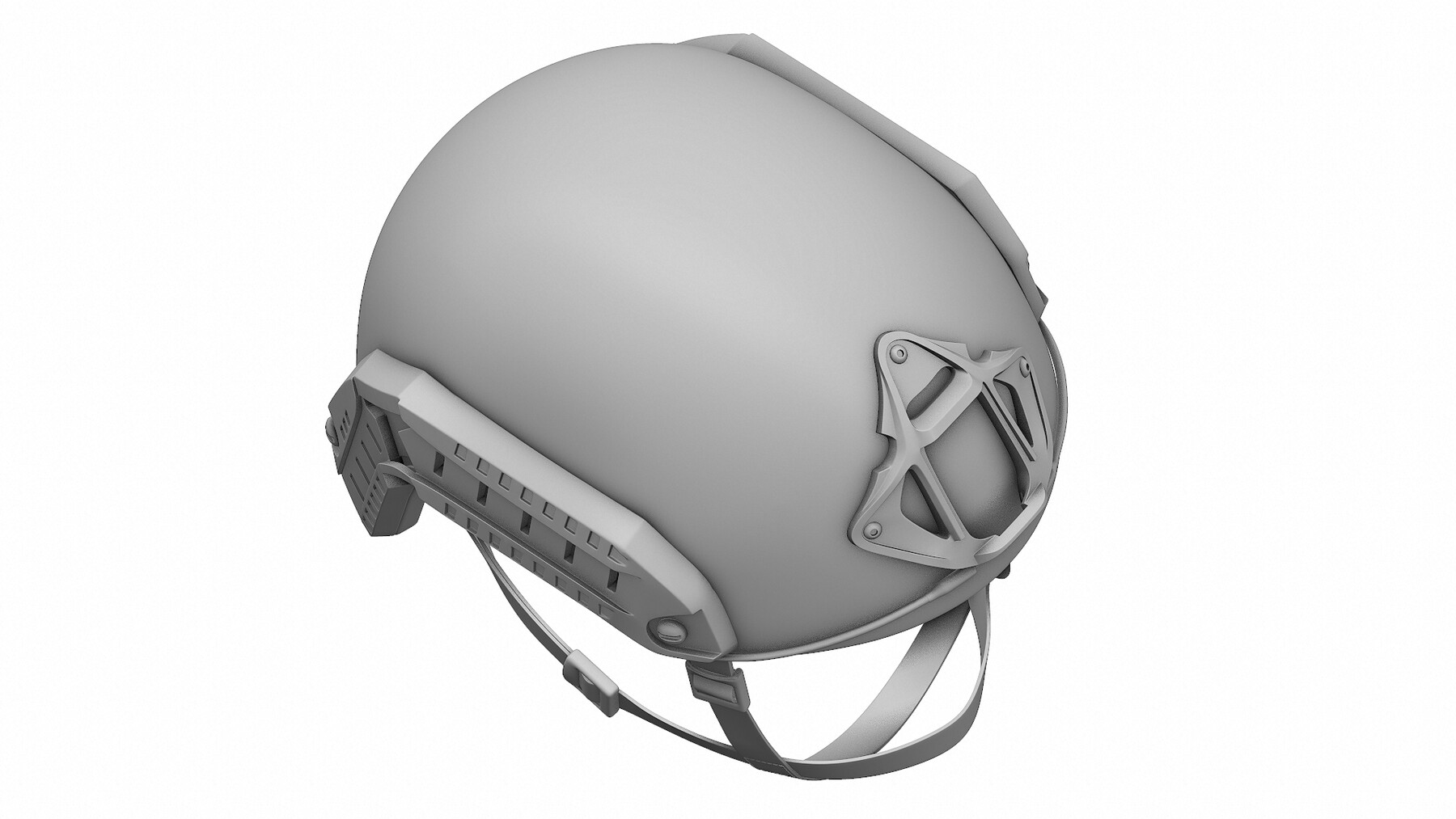 ArtStation - Ops Core Fast Ballistic Helmet - High Poly 3d model (ZTL ...