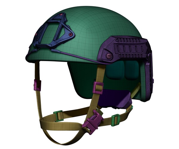 ArtStation - Ops Core Fast Ballistic Helmet - High Poly 3d model (ZTL ...