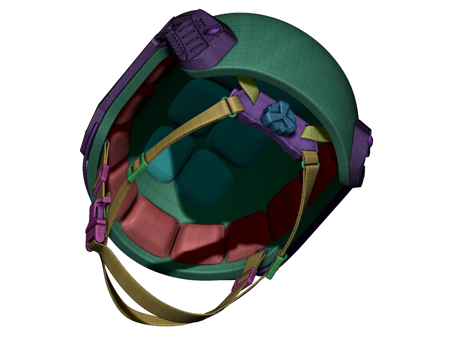 ArtStation - Ops Core Fast Ballistic Helmet - High Poly 3d model (ZTL ...