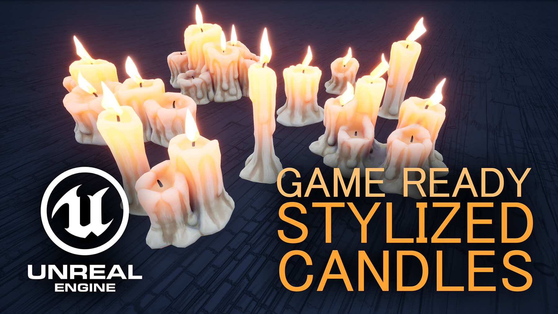 ArtStation - Stylized Candles | Game Assets