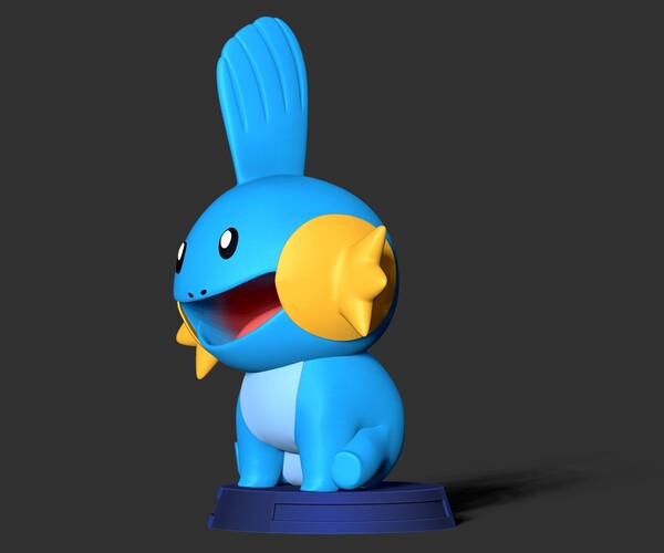 ArtStation - Mudkip - Pokemon Go | Resources