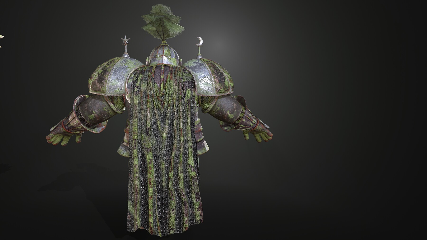 ArtStation - Rottund knight Low-poly 3D model | Game Assets