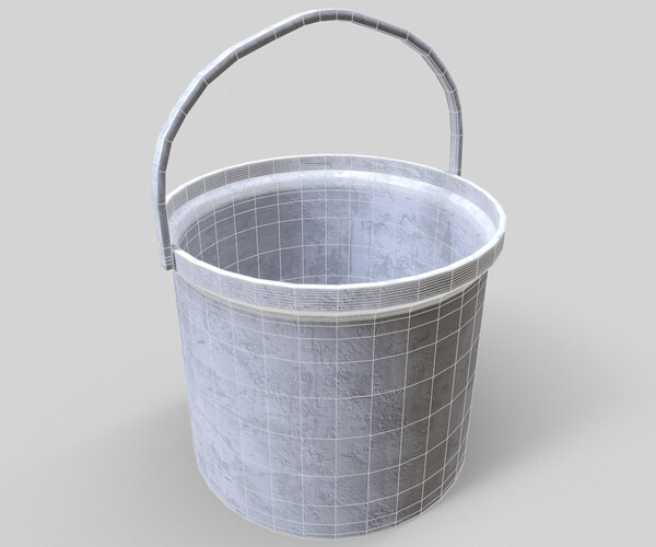 ArtStation - Old Paint Bucket | Game Assets