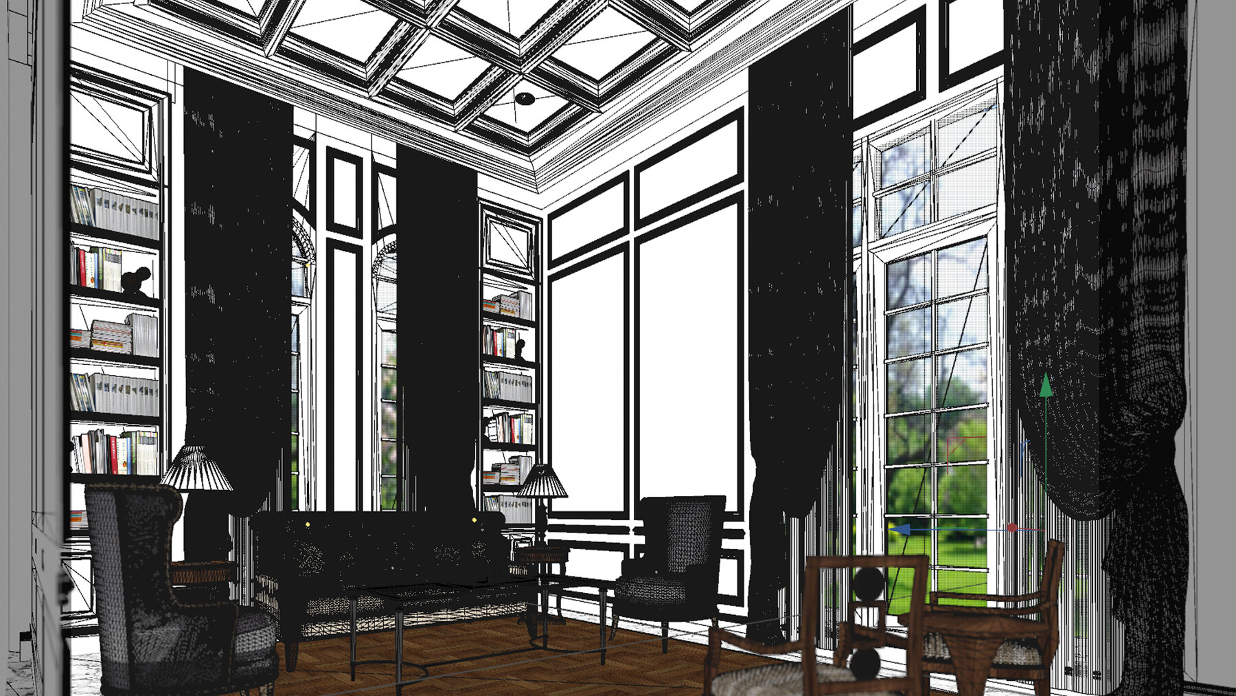 ArtStation - SCENE GUESTROOM | Tutorials