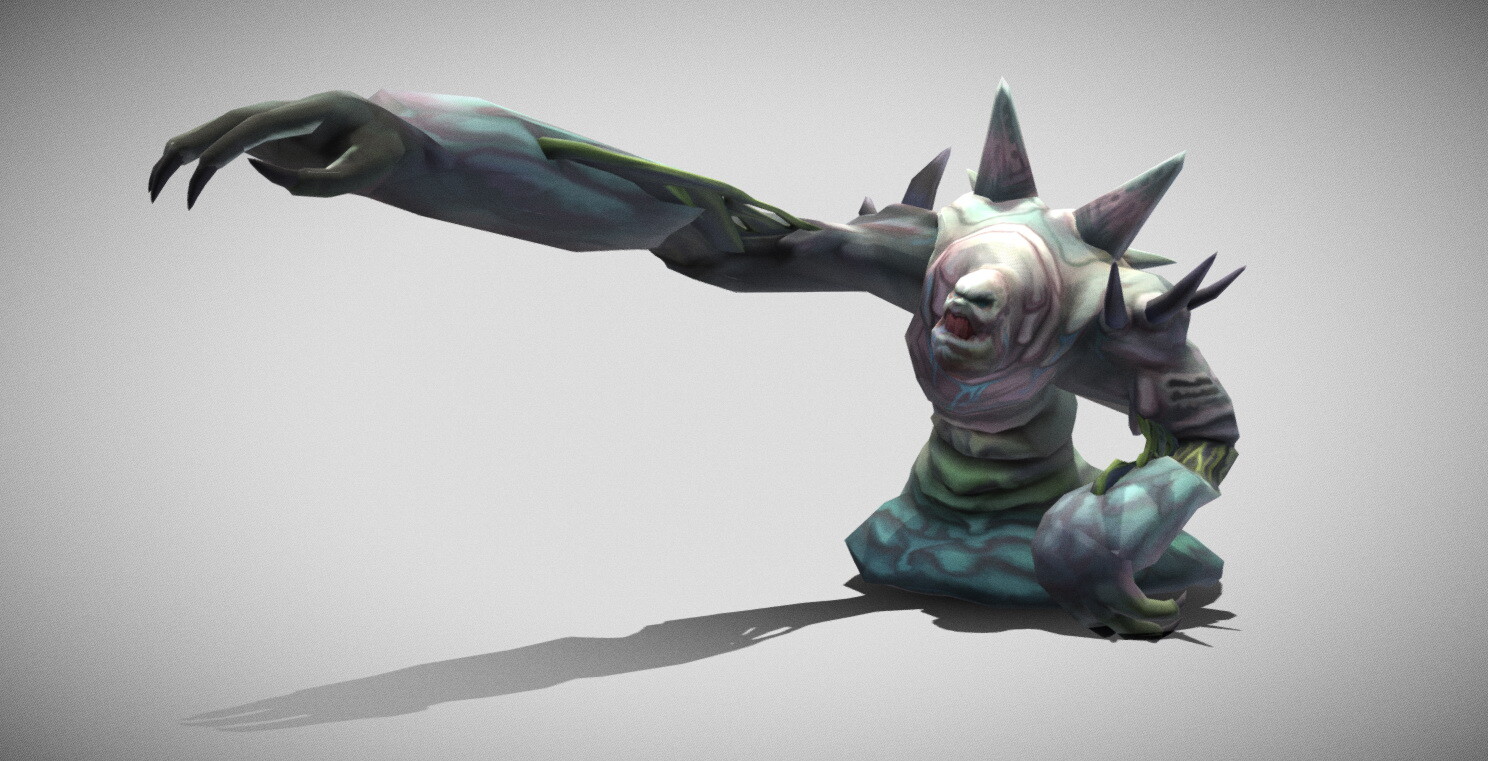 ArtStation - Dungeon Fantasy Monster - Zombie Slime | Game Assets