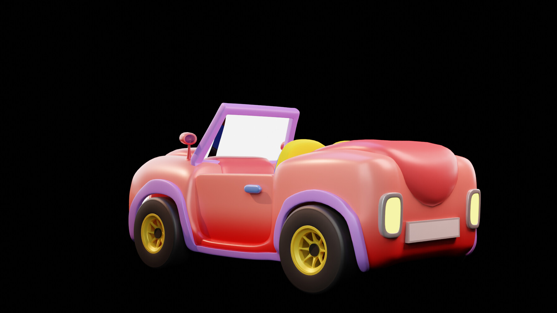 ArtStation - Cartoon Car | Game Assets