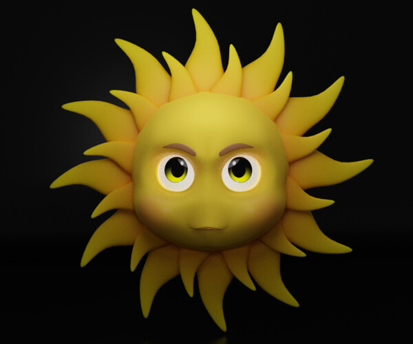 ArtStation - Cartoon Sun | Game Assets