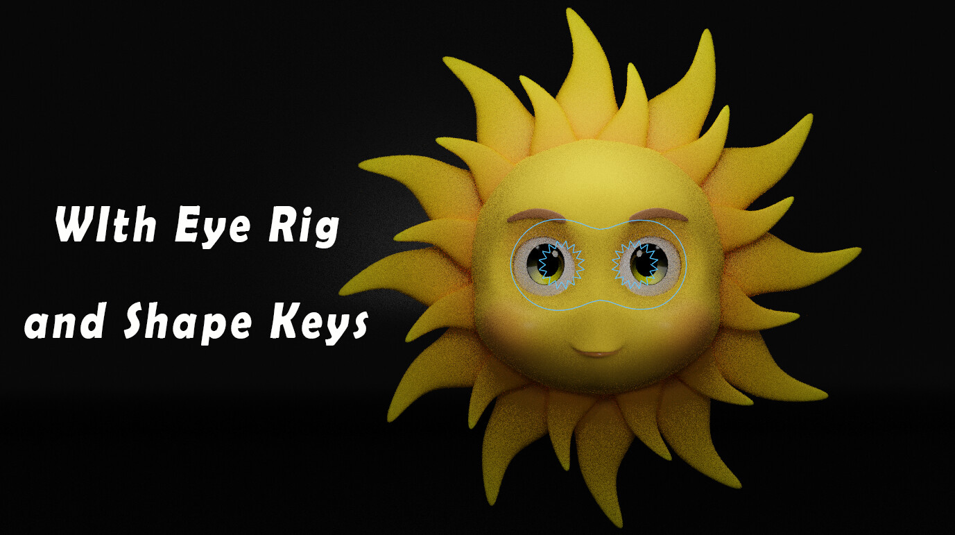 ArtStation - Cartoon Sun | Game Assets