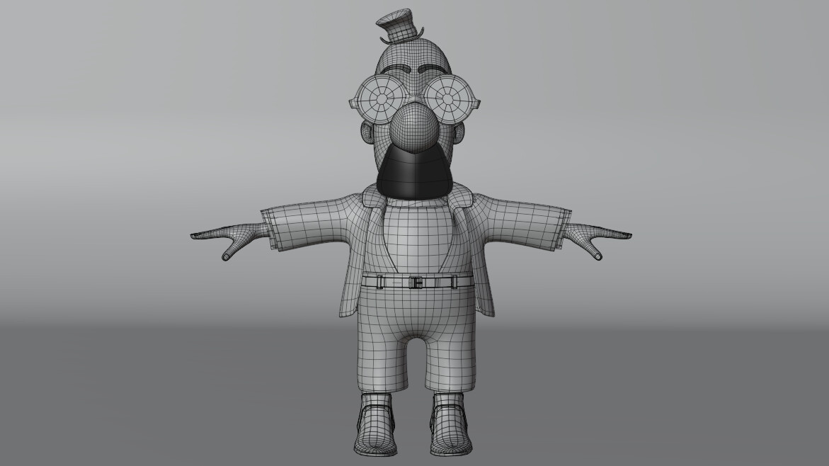 ArtStation - Cartoon Old Man | Game Assets