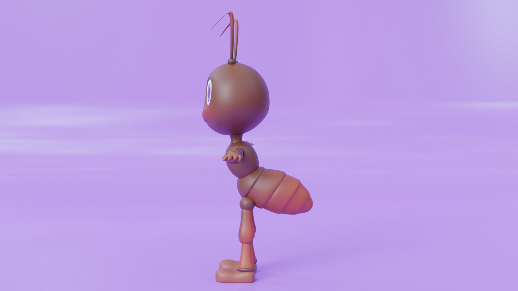 ArtStation - Cartoon Ant fully Rigged | Game Assets