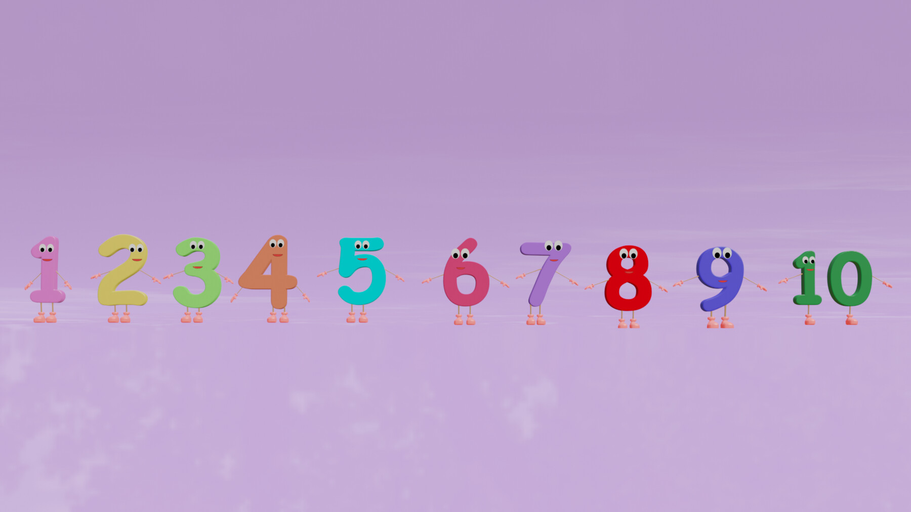 ArtStation - Rigged Numbers | Resources