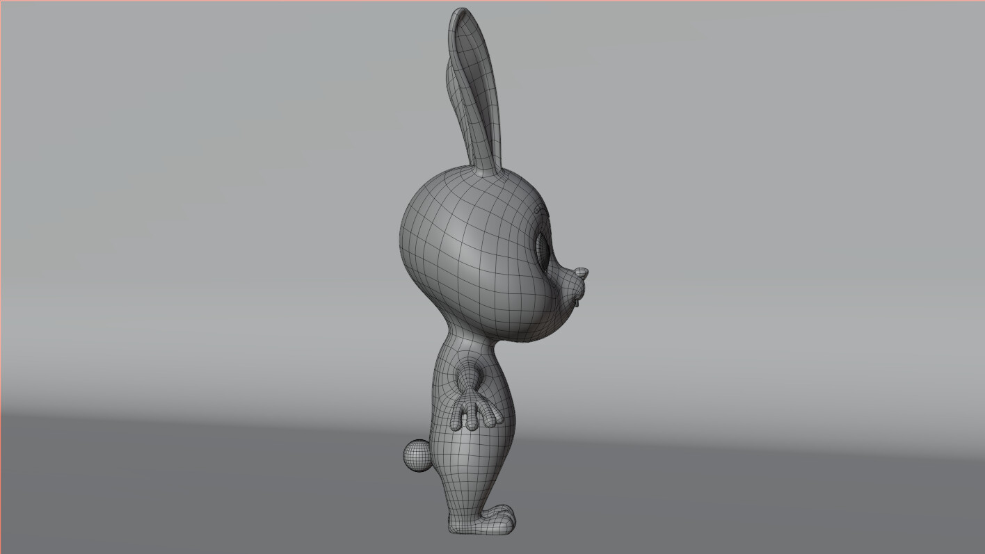 ArtStation - Cartoon Rabbit - READY TO RIG | Resources