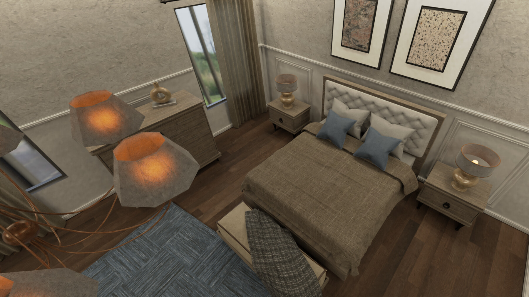 ArtStation - Bedroom Set | Game Assets