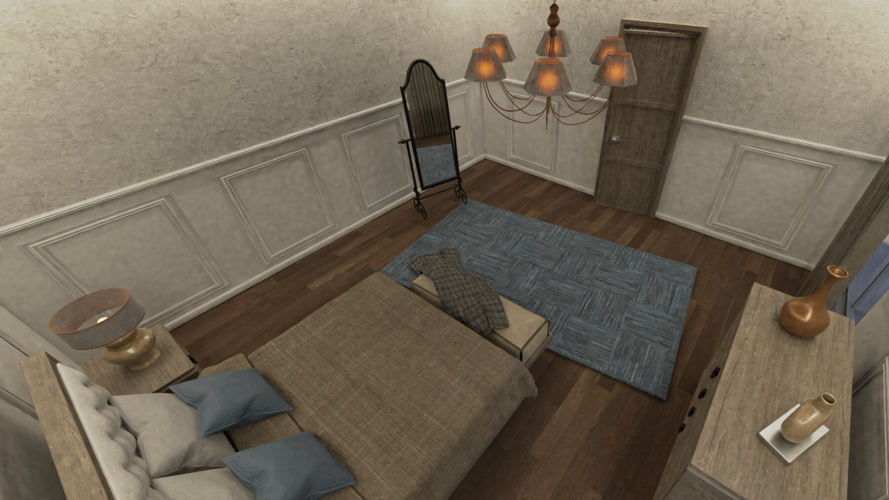 ArtStation - Bedroom Set | Game Assets