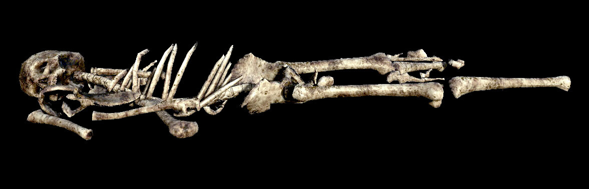 ArtStation - Dead Skeleton - PBR - Textured | Game Assets