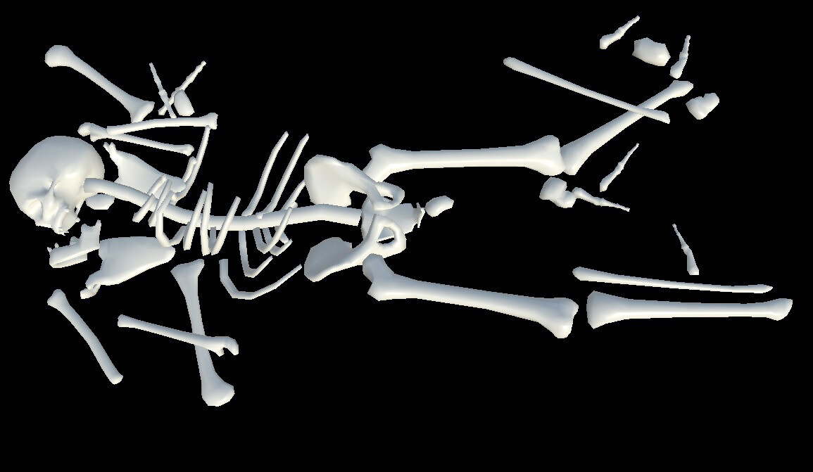 ArtStation - Dead Skeleton | Game Assets