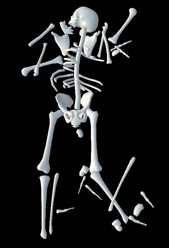 ArtStation - Dead Skeleton | Game Assets