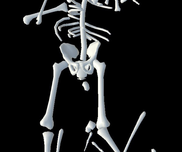 ArtStation - Dead Skeleton | Game Assets