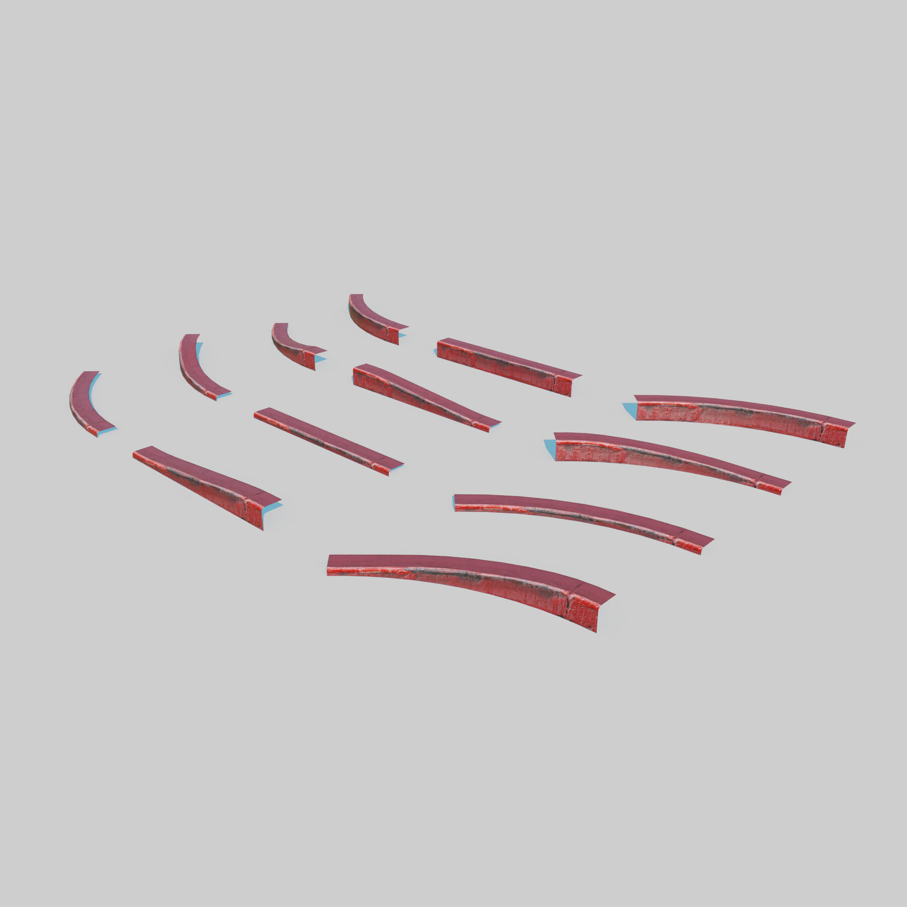 ArtStation - Red Curb Pack | Resources