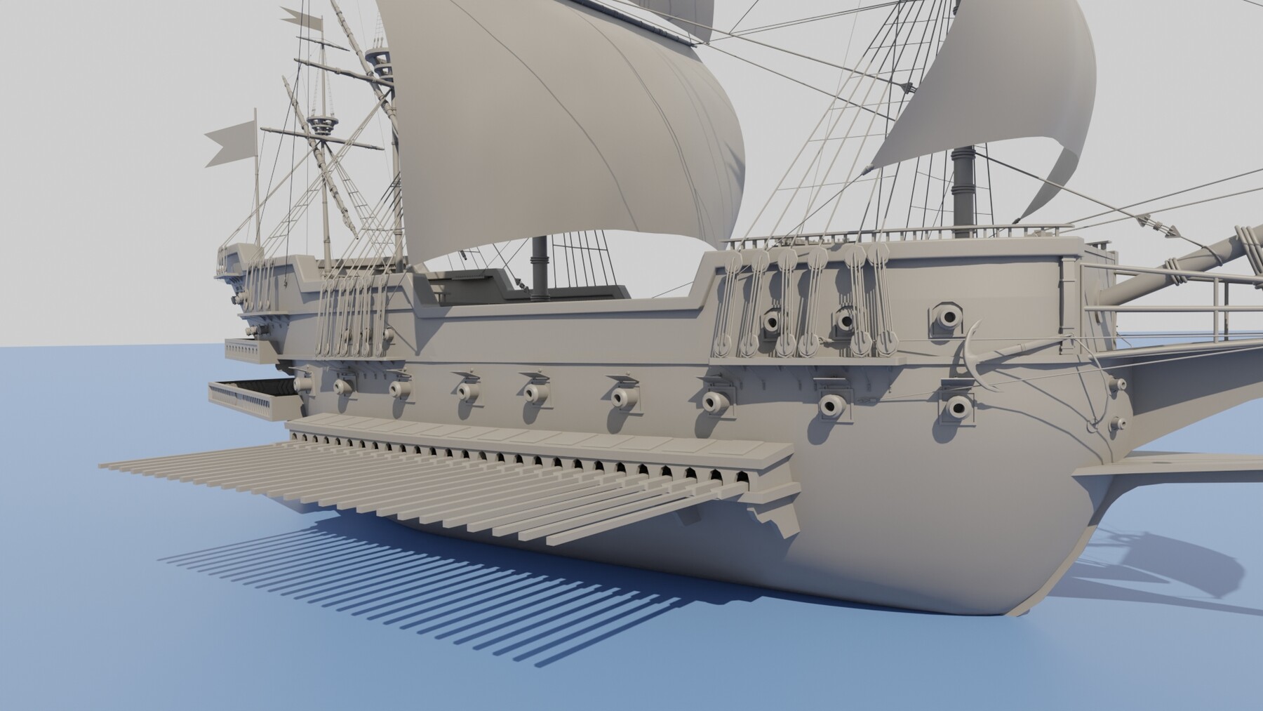ArtStation - Galleon Model | Resources