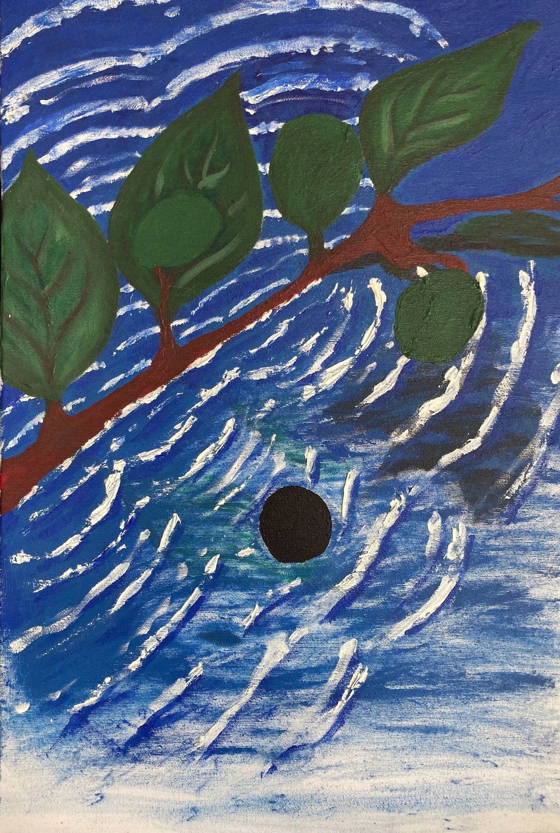 ArtStation - "Walnut" 35x50 cm Acrylic and Oil Painting | Artworks