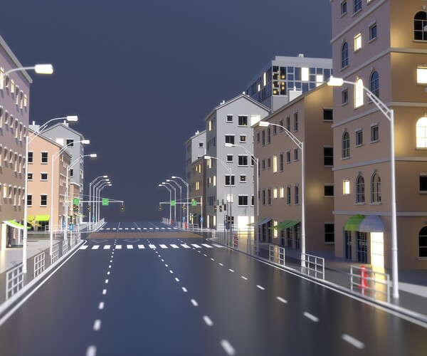 ArtStation - City Block 001 | Resources