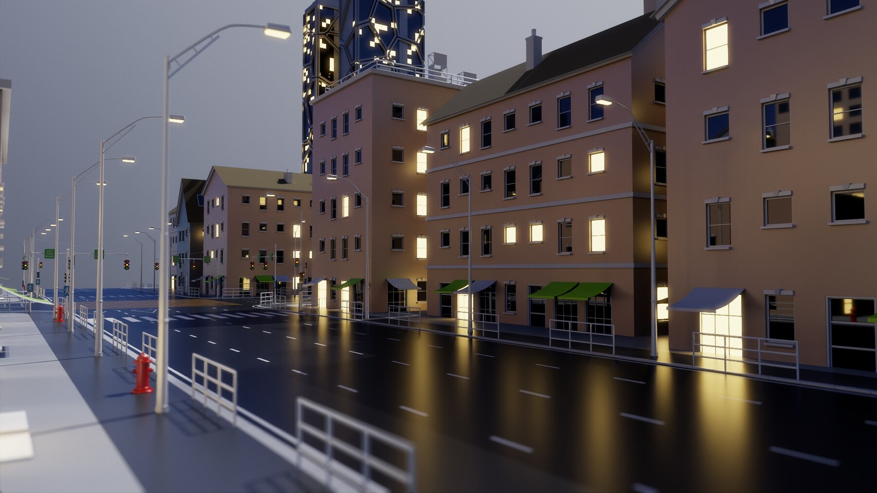 ArtStation - City Block 001 | Resources