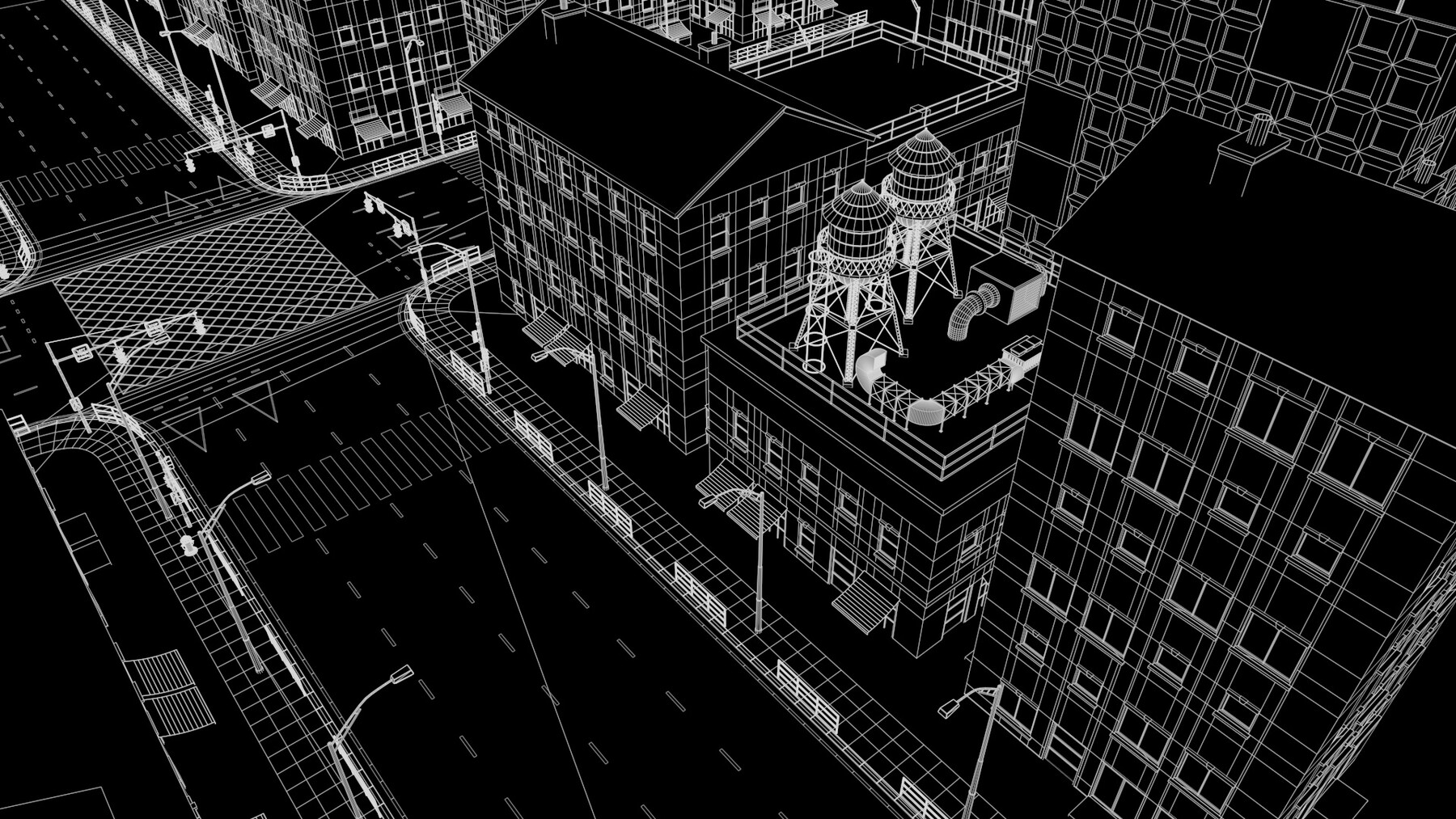 ArtStation - City Block 001 | Resources