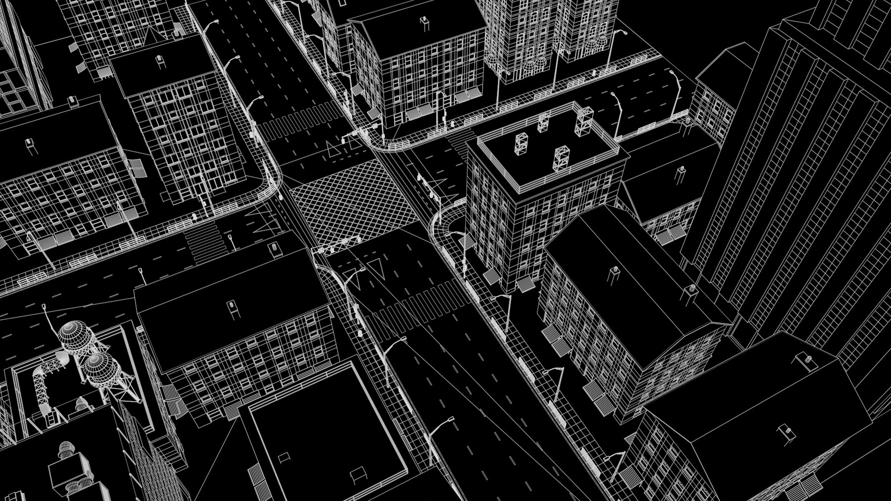 ArtStation - City Block 001 | Resources