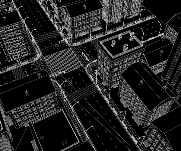 ArtStation - City Block 001 | Resources