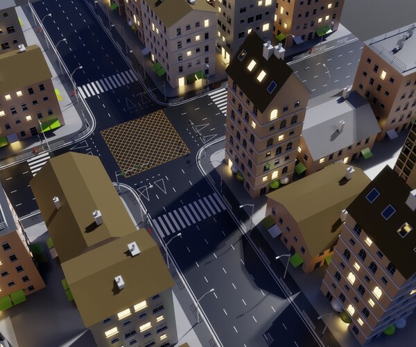 ArtStation - City Block 002 | Resources