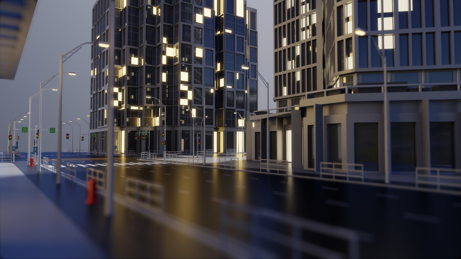 ArtStation - City Block 004 | Resources