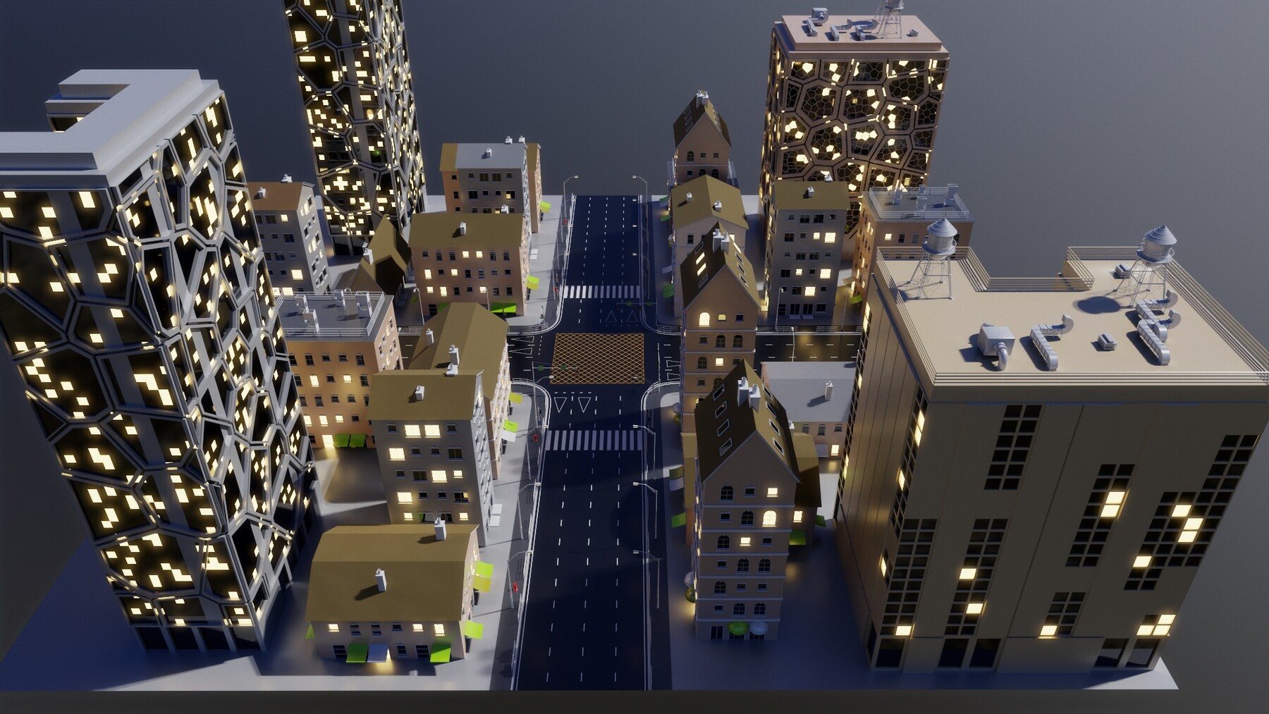 ArtStation - City Block 002 | Resources