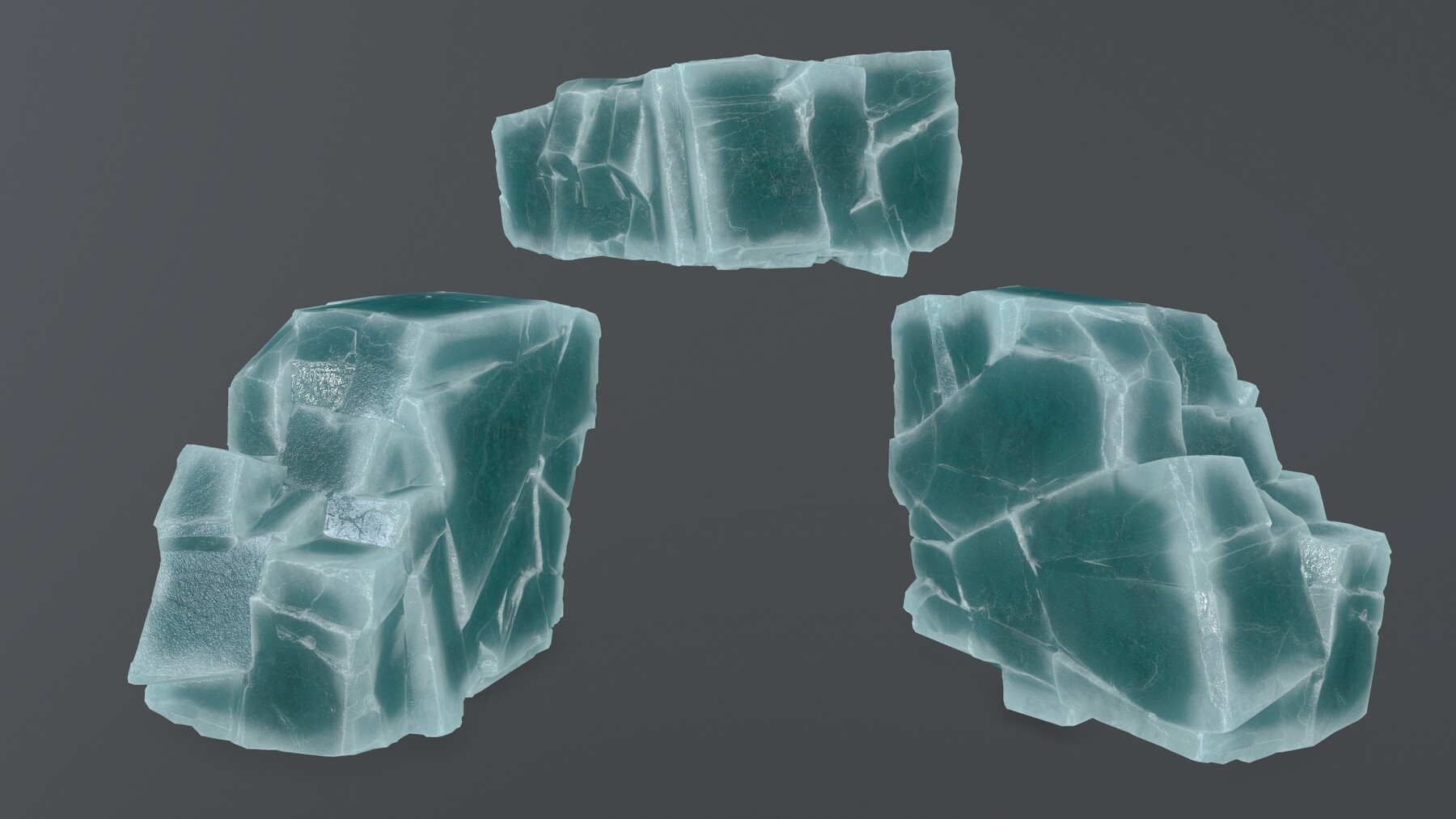 ArtStation - ice rocks | Game Assets