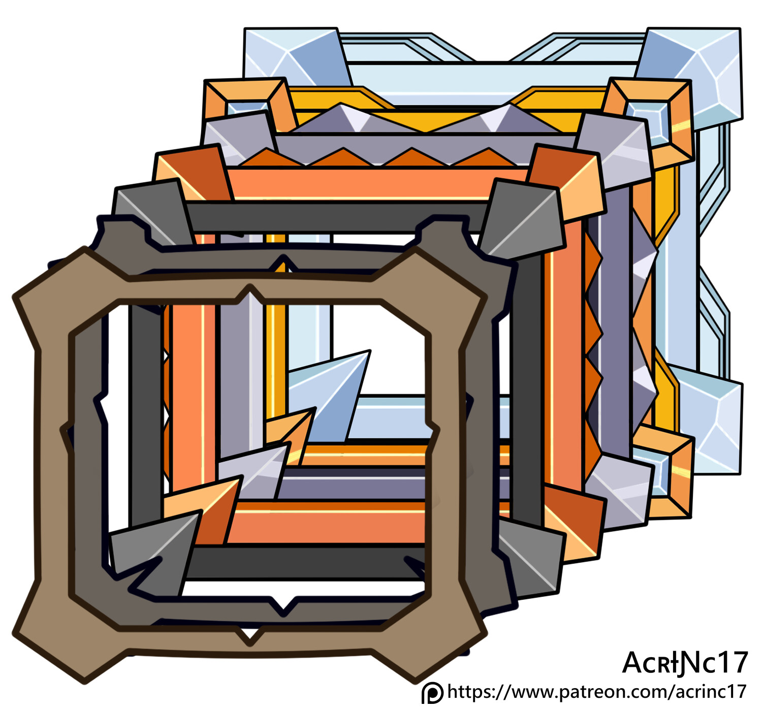 ArtStation - Avatar frame | Game Assets