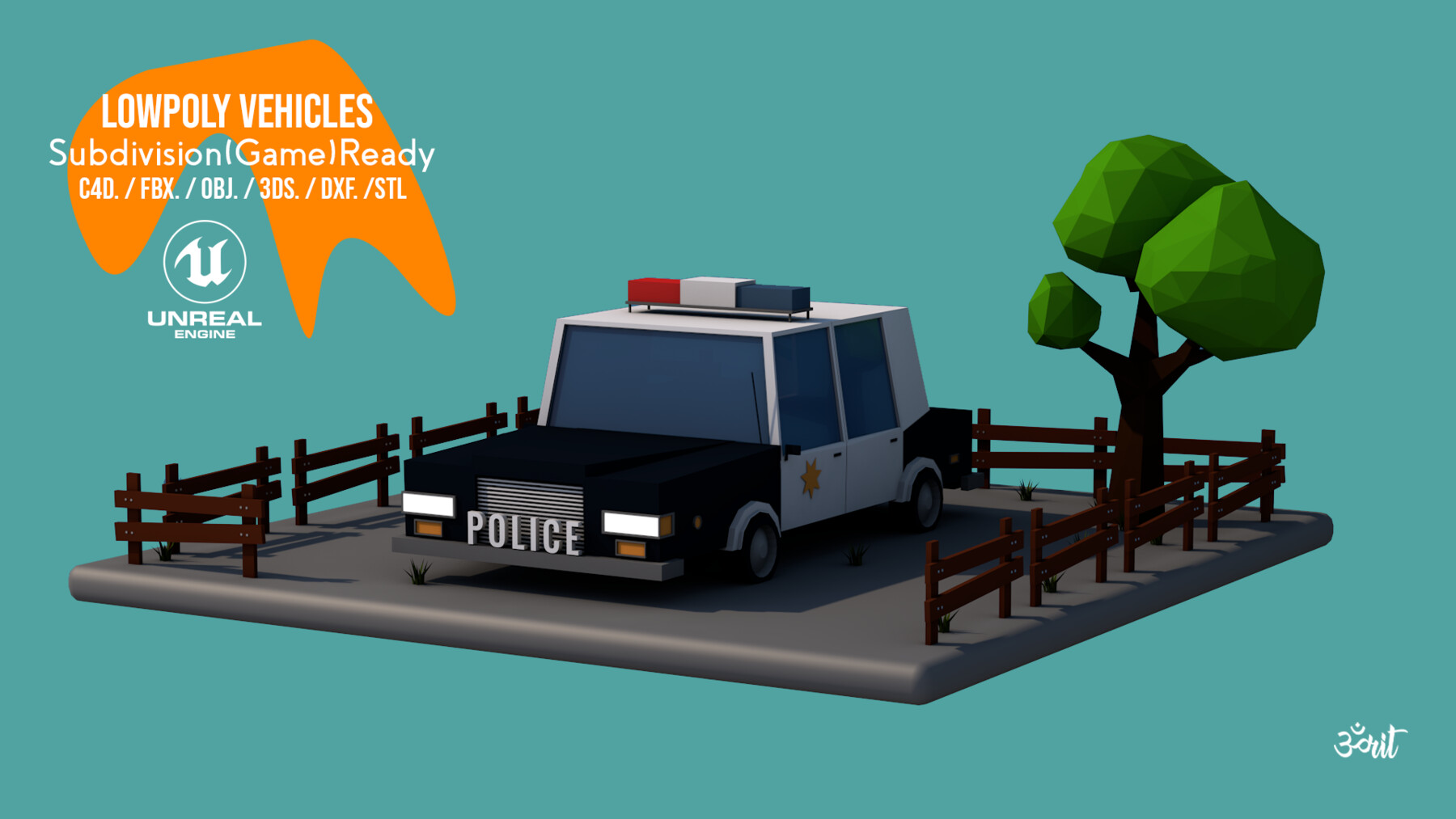 ArtStation - Lowpoly Vehicles Pack - Subdivision-Game-Ready Low-poly 3D ...