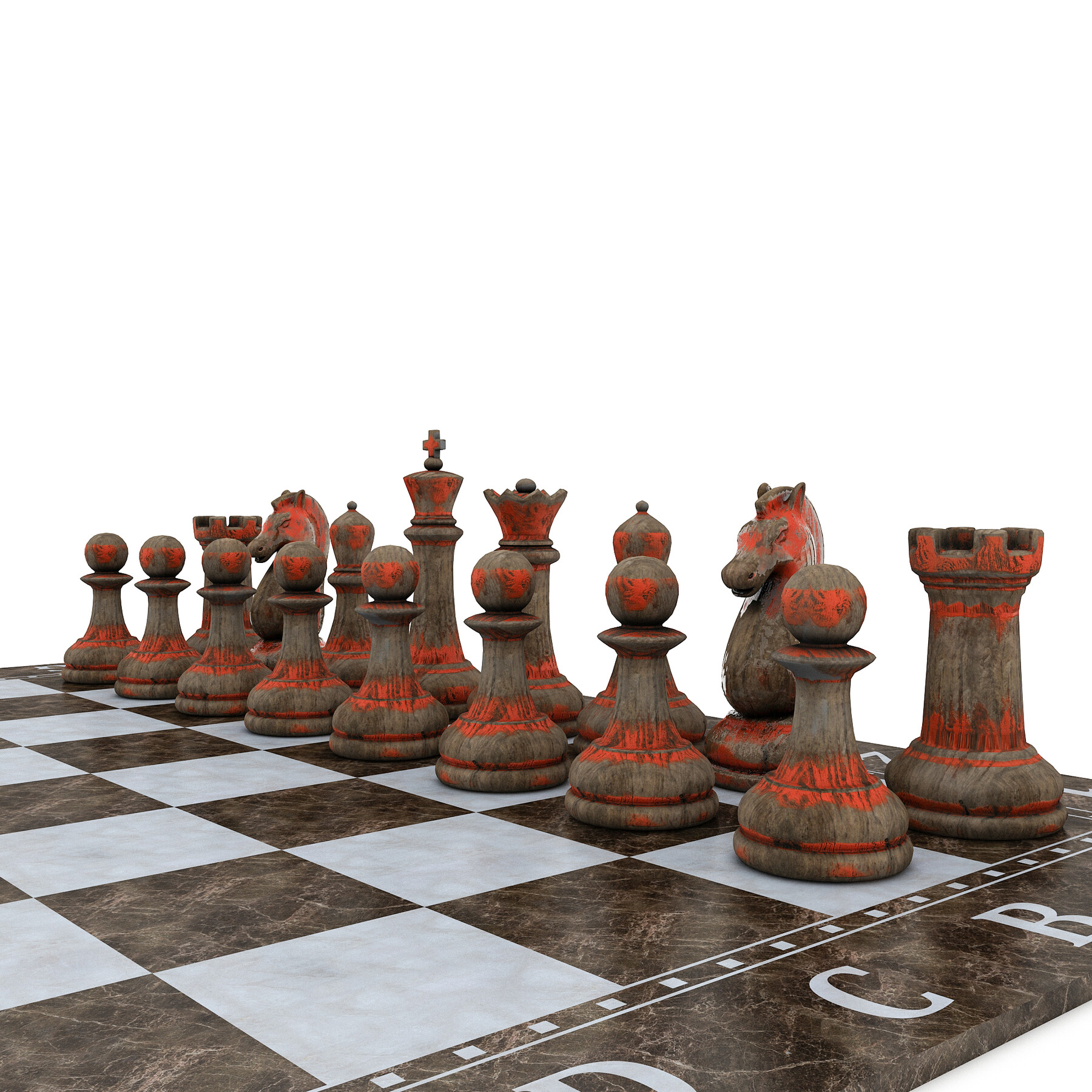 ArtStation - chess realistic 3D model | Resources