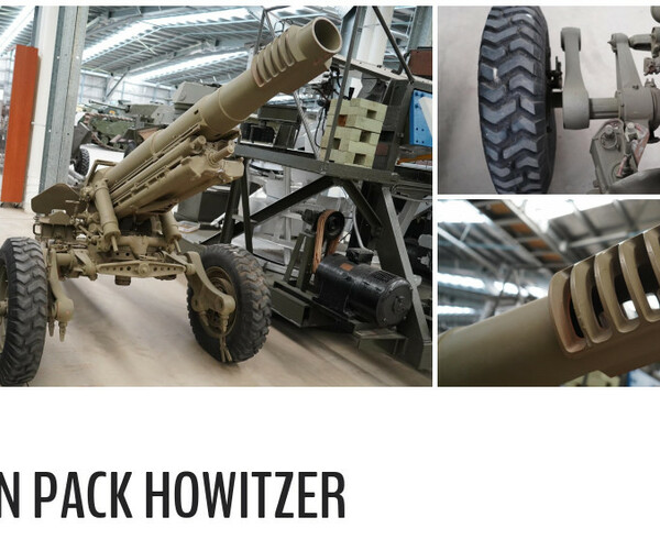 ArtStation - 64 photos of Italian Pack Howitzer | Resources