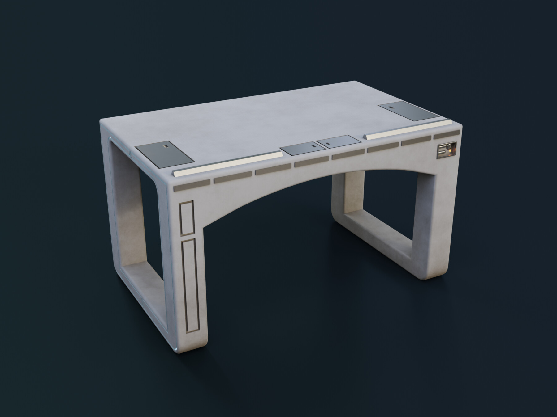 ArtStation - Sci Fi Table | Game Assets