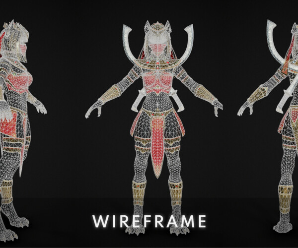 ArtStation - Sekhmet | Game Assets
