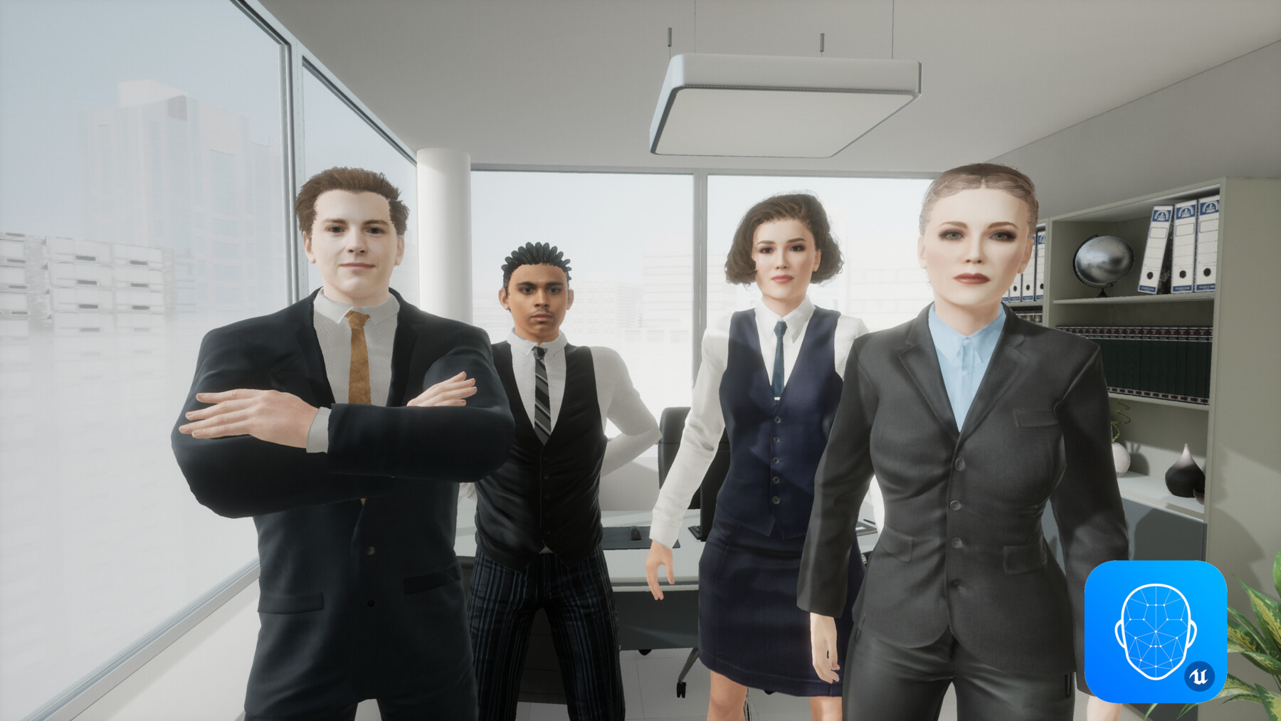 ArtStation - Office_Worker_1 | Game Assets
