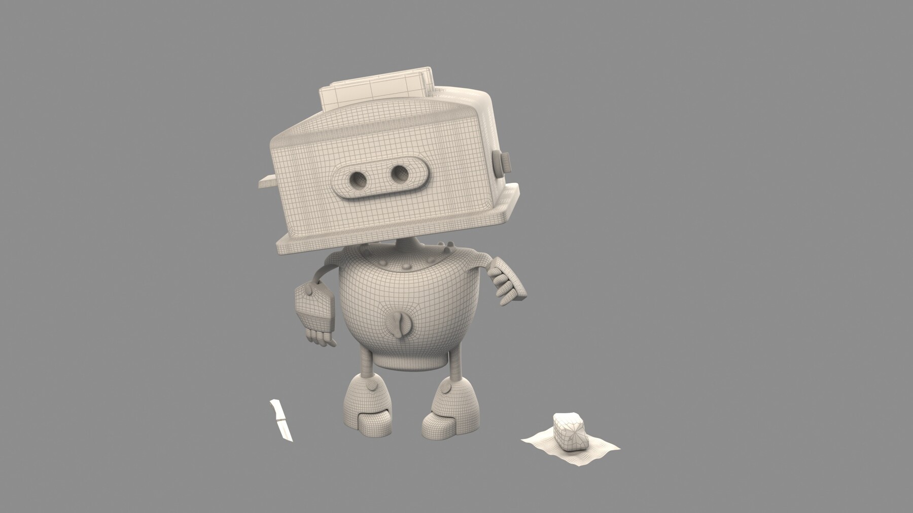 ArtStation - robot toaster | Resources