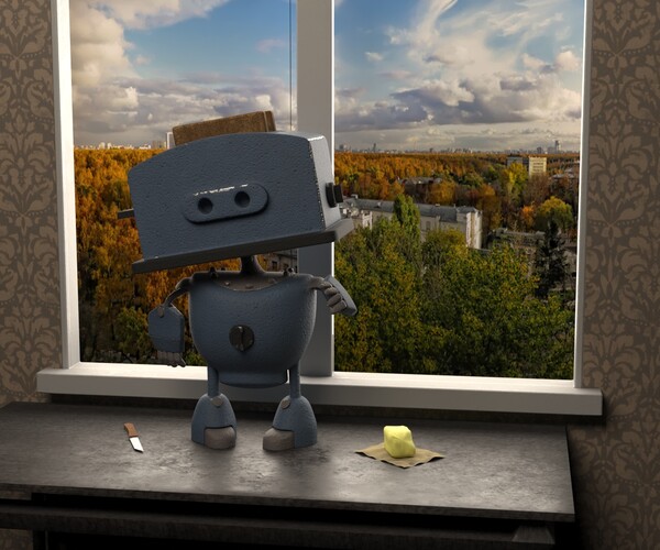 ArtStation - robot toaster | Resources