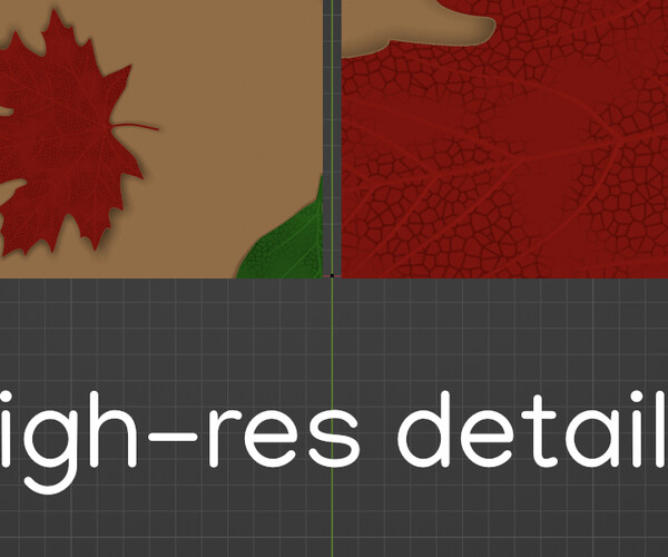 ArtStation - Semi-procedural Leaves Texture for Blender | Resources