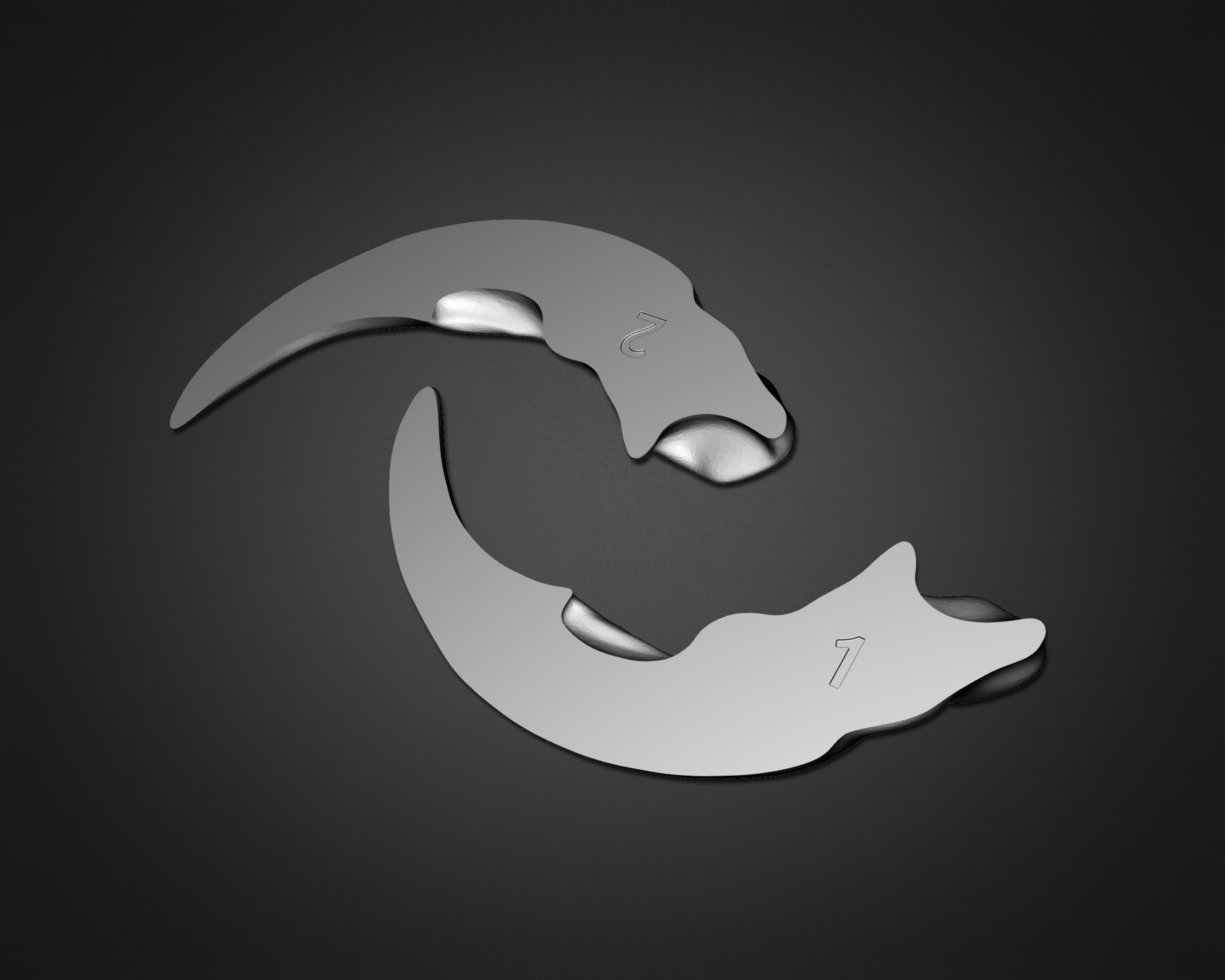 ArtStation - 3D model Anteater Claw art decor replica claw animal claw ...