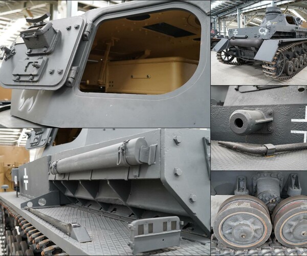 ArtStation - 269 photos of Panzer IV Four Modifications | Resources
