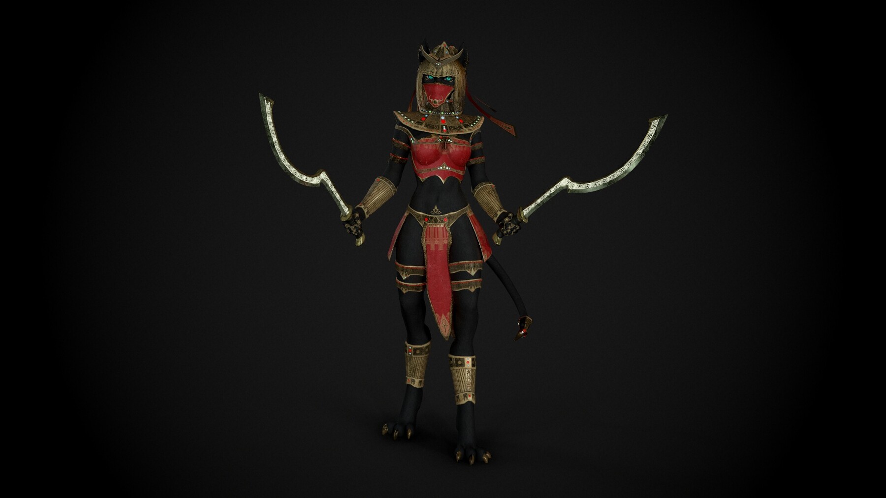 ArtStation - Sekhmet | Game Assets