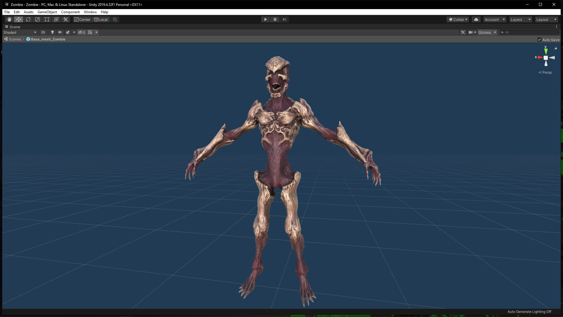 ArtStation - Zombie | Game Assets