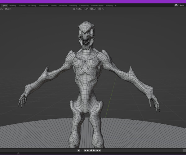 ArtStation - Zombie | Game Assets