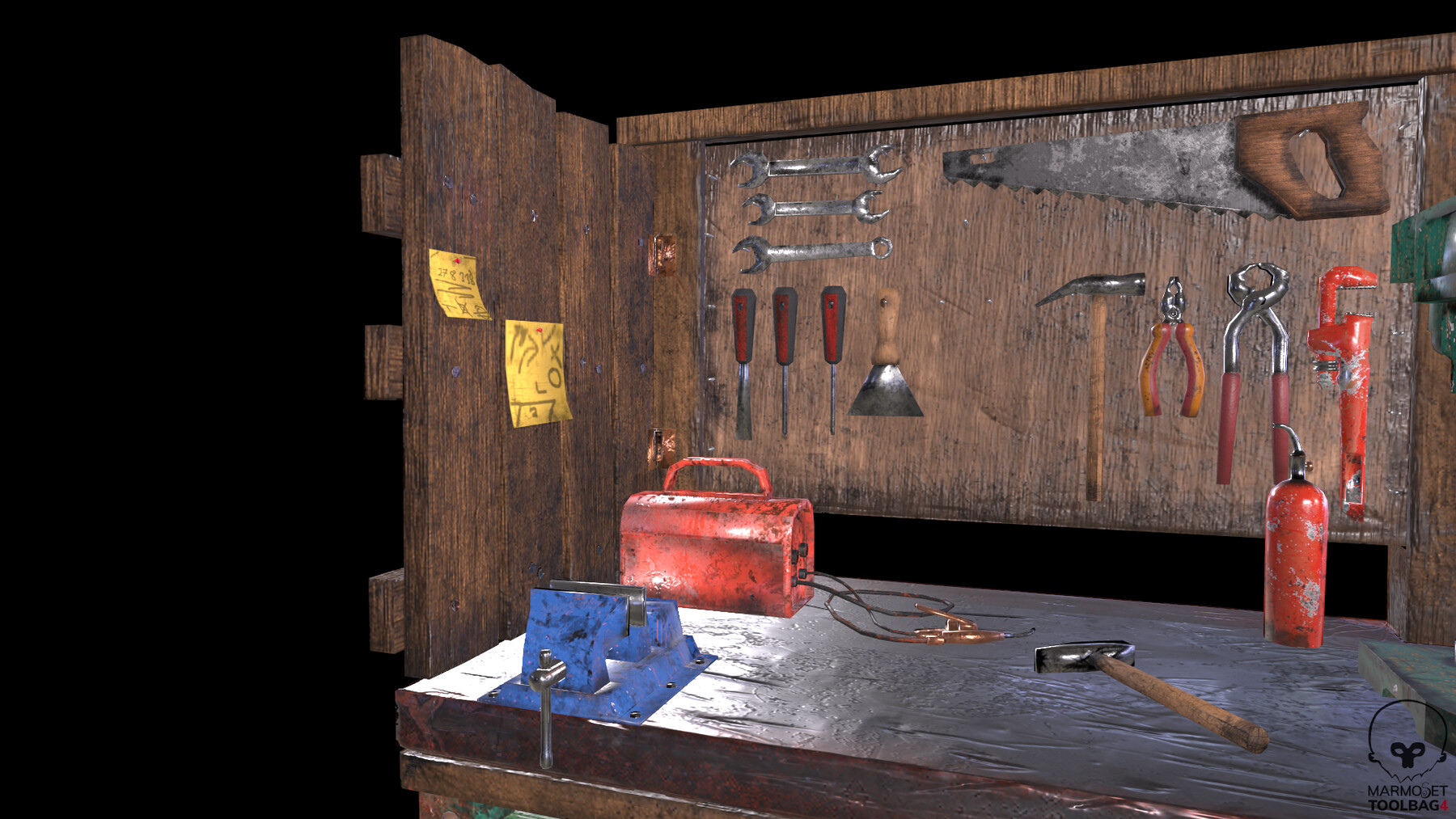 ArtStation - workbench | Game Assets